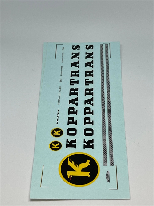 Danske lastbil decals 1/50