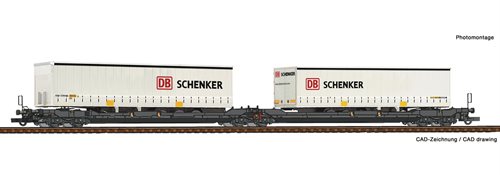 Roco godsvogn - Vi tilbyder åbne og lukkede Roco godsvogne