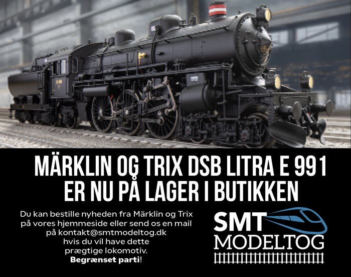 Modeltog - Alt i modeltog og modelbaner hos SMT-Modeltog